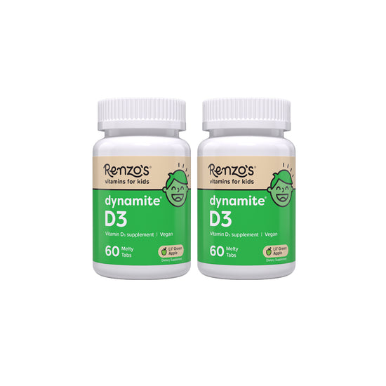 Vitamin D3 for Kids | Supports Bone and Teeth Health – Renzo's Vitamins