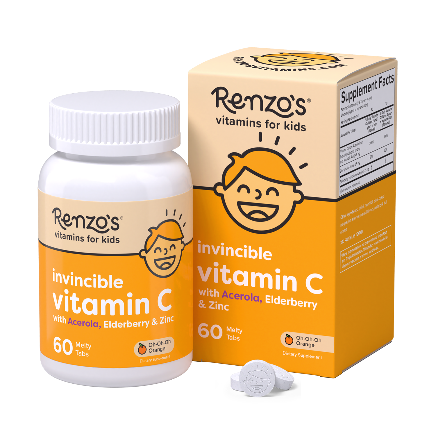 Healthy, Melty & Delicious Vitamins for Kids – Renzo's Vitamins